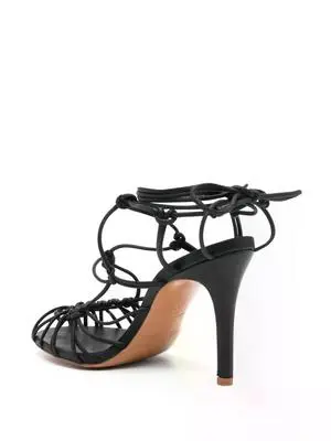 FORTE_FORTE 95mm Lace-up Stiletto Sandals