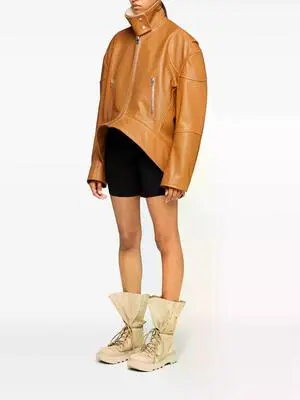 JW Anderson Curved Leather Jacket