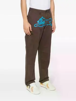 ICECREAM Running Dog Tapered-leg Trousers