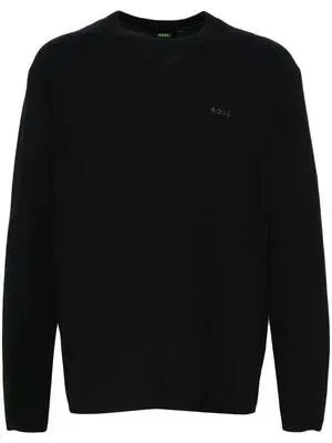 BOSS Logo Jumper - Black