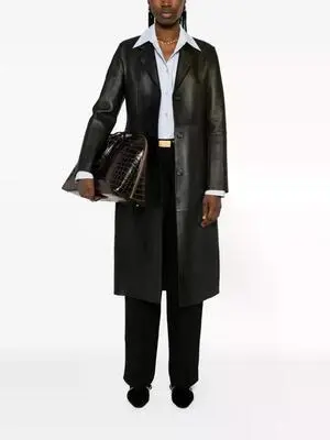 TOTEME Leather Coat