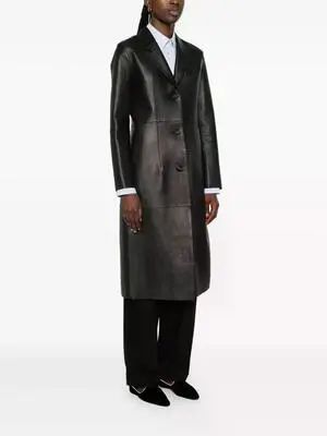 TOTEME Leather Coat