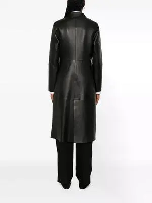TOTEME Leather Coat