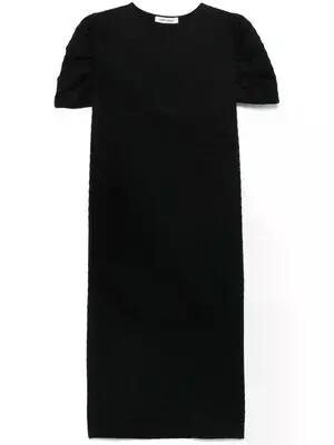 Henrik Vibskov Jacquard Midi Dress - Black