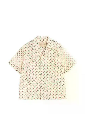Valentino Garavani Cherryfic-print Bowling Shirt