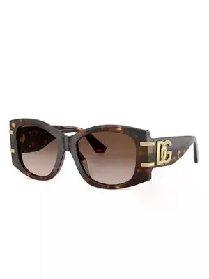 Dolce & Gabbana Geometric Frame Sunglasses