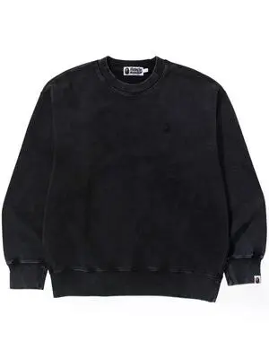A BATHING APE Cotton Sweatshirt - Black