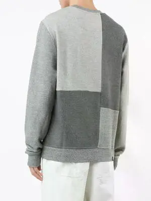 MOSTLY HEARD RARELY SEEN Panelled Logo Sweatshirt