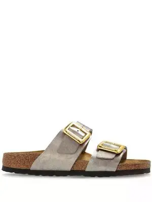 BIRKENSTOCK Arizona Slides - Silver