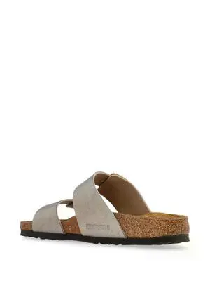 BIRKENSTOCK Arizona Slides - Silver