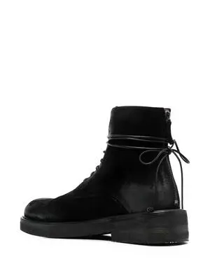 Marsèll Suede Combat Boots