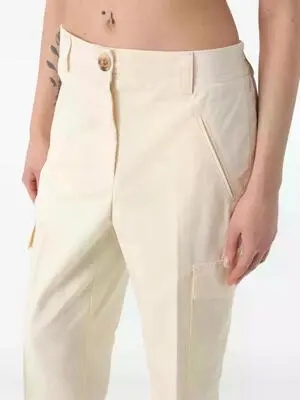 TWINSET Pressed-crease Cargo Trousers