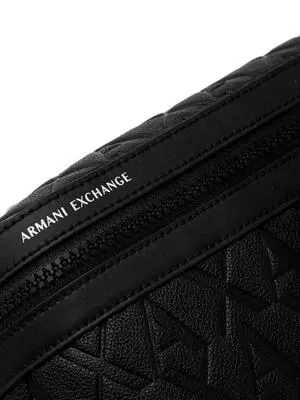 Armani Exchange Logo-patterned Belt Bag