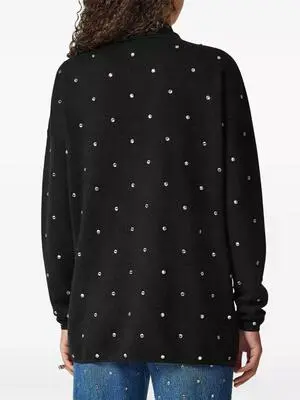 Versace Studded Polo Sweater