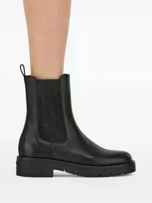 FERRAGAMO Lambskin Chelsea Boots