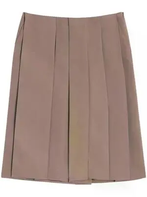 LANVIN Pleated Culotte Shorts