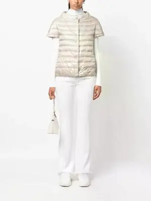Herno Margherita Quilted Short-sleeve Jacket