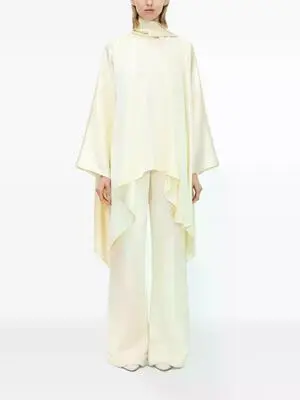 Adam Lippes Silk Scarf Blouse