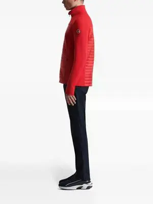 Fusalp Quilted Front Zip Fastening Jacket - Red