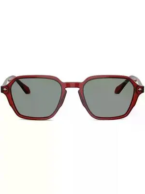 Giorgio Armani Transparent Sunglasses - Red