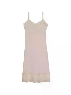 Simone Rocha Lace-trim Slip Dress