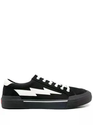 REVANCHE Lace Up Low Top Sneakers