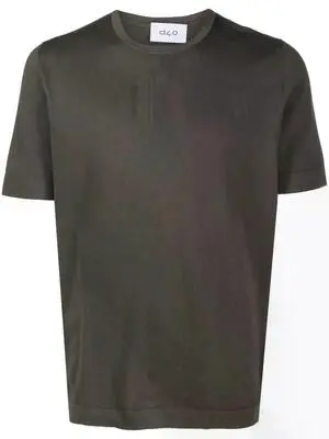 D4.0 Short-sleeved Fine-ribbed T-shirt