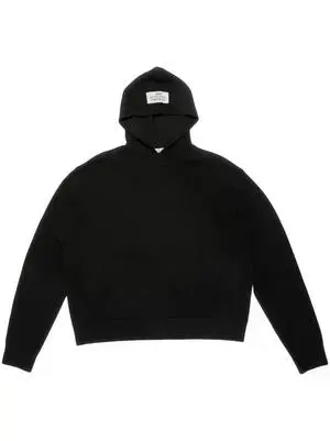 Acne Studios Appliqué Hoodie - Black