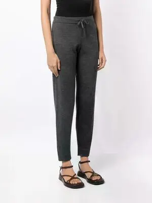 Cashmere In Love Fine-knit Drawstring-waist Trousers