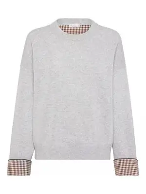Brunello Cucinelli Cashmere Jumper - Grey
