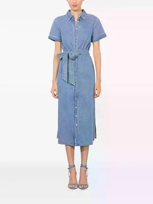 Alice + Olivia Chassidy Belted Shirt Dress