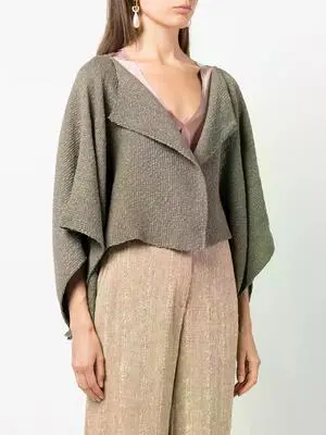 Voz Cropped Knitted Bolero