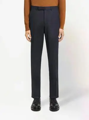 Zegna Tailored Wool Trousers - Grey