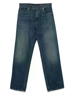 Dolce & Gabbana Logo Patch Jeans