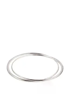 DINNY HALL Signature Double Bracelet - Silver