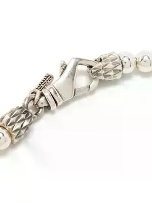 Emanuele Bicocchi Freshwater Pearl And Sterling Bracelet - Silver