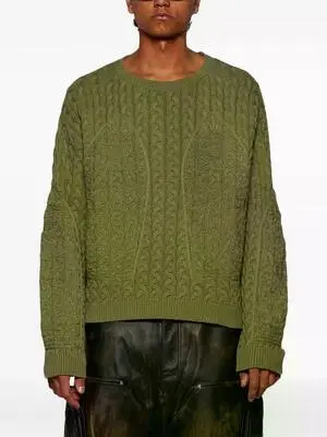 WHO DECIDES WAR Lagoon Sweater