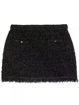Gucci Lamé Mini Skirt