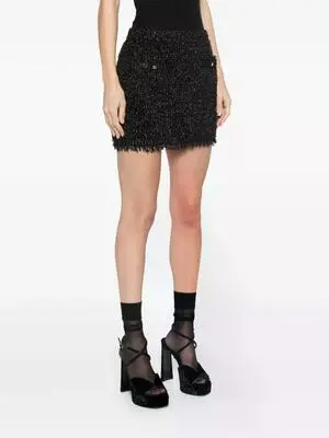 Gucci Lamé Mini Skirt