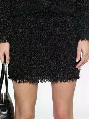 Gucci Lamé Mini Skirt