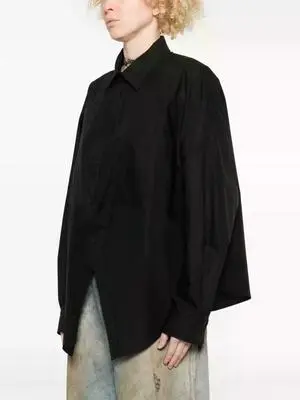 Balenciaga Logo Embroidered Shirt