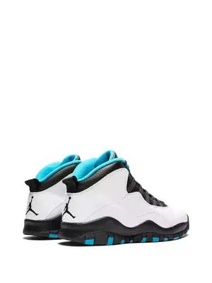 JORDAN Air Retro 10 Powder Blue Sneakers - White