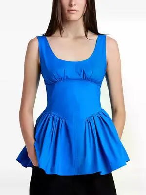 Proenza Schouler White Label Bader Tank Top - Blue