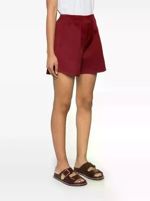 FORTE_FORTE Twill Cotton Shorts