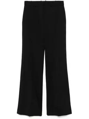 JOSEPH Morrissey Flared Virgin Wool Blend Trousers