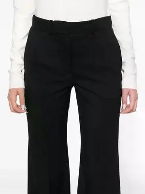 JOSEPH Morrissey Flared Virgin Wool Blend Trousers