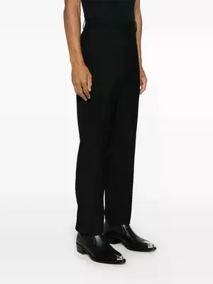 Saint Laurent Gabardine Wool Trousers