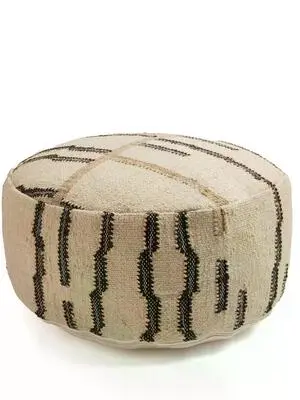 SOHO HOME Mallaig Round Floor Cushion - Neutrals