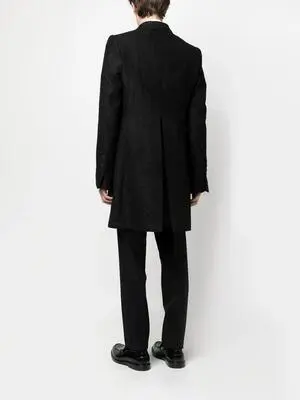 SAPIO Boucle Double-breasted Coat