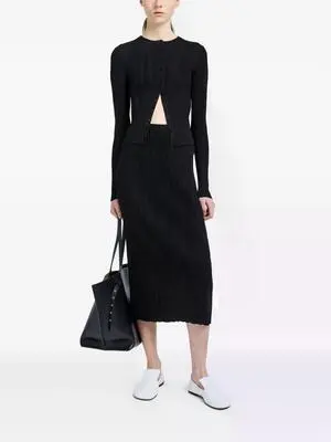 Proenza Schouler Ribbed Knit Midi Skirt